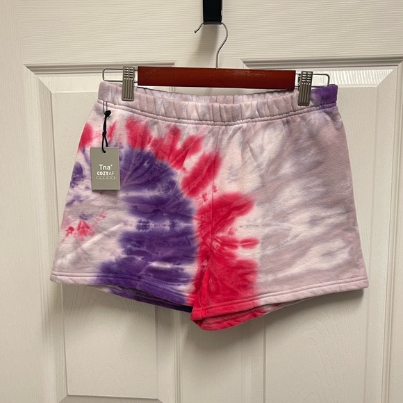 TNA | Shorts | Nwt Tna Cozy Af Tie Dye Sweatshorts | Poshmark